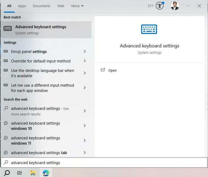 How to turn off caps lock indicator Windows 10 and 11